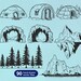 Arctic Tundra SVG, Ice Cave SVG Cricut, Antarctica Stencil, North Pole ...