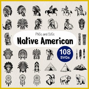 Native American SVG | Native Indians Chieftain SVG | Indigenous Totem ...