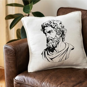 Antique Sculpture SVG, Socrates SVG, Greek Philosopher Cricut, Roman ...