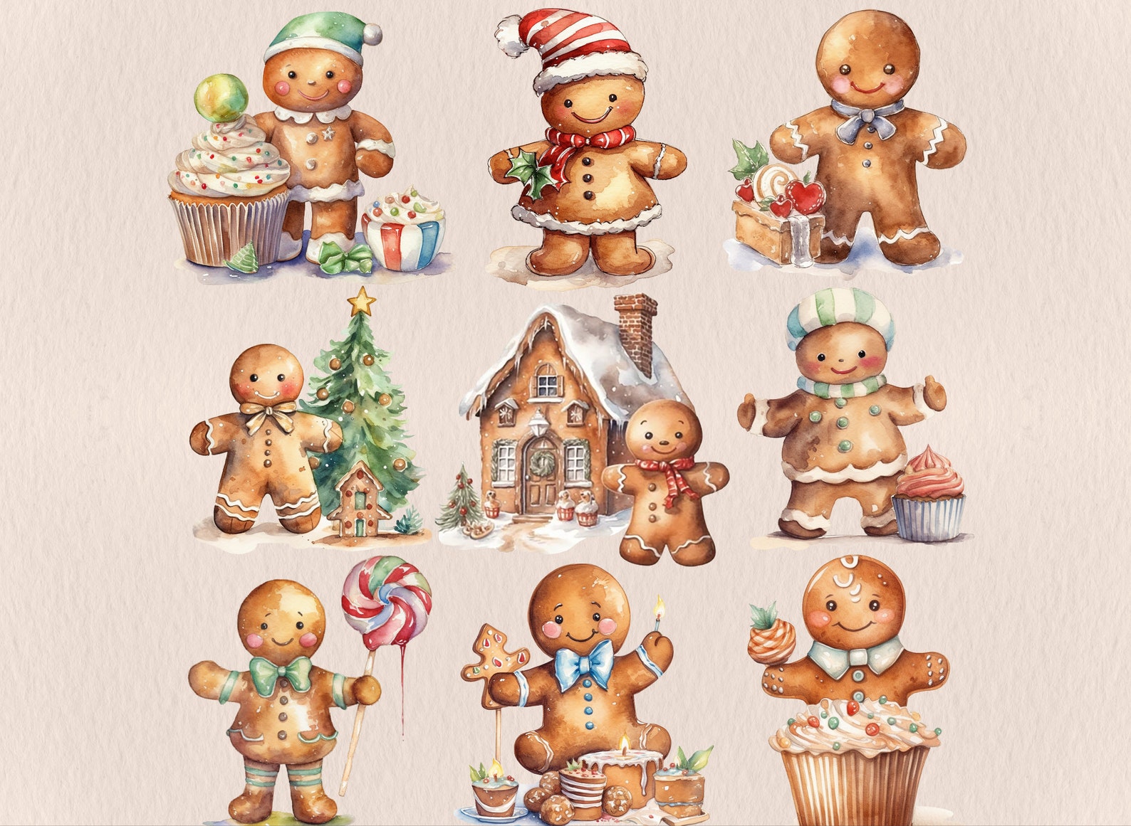 Gingerbread Man Clipart, Christmas Gingerbread, Gingerbread House ...