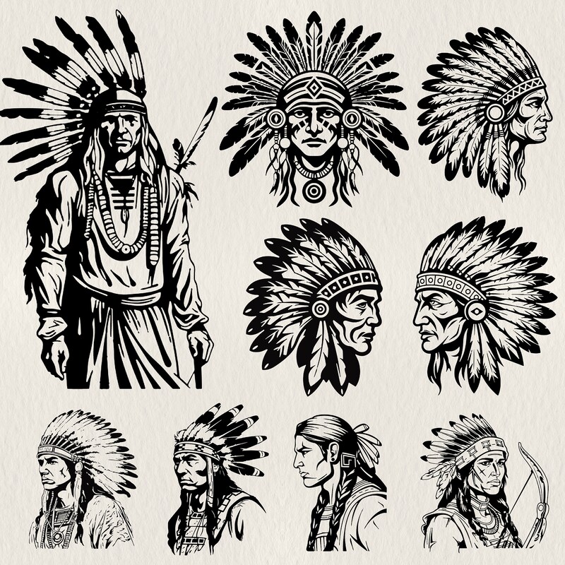 Indian Svg - Etsy