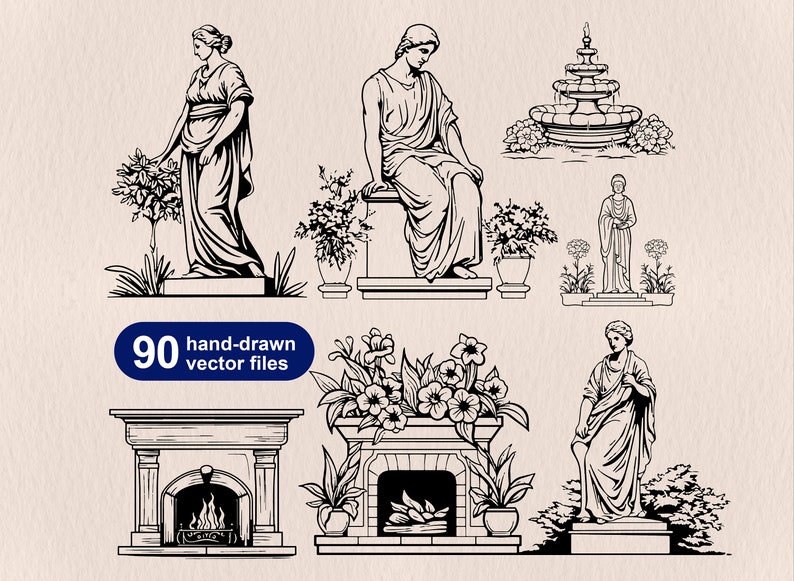 Cottage SVG Bundle: Cottagecore Vector File, Country House, Countryside ...