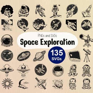 Space Travel SVG: Space Exploration & Tourism, Space Ship, Rocket Ship ...