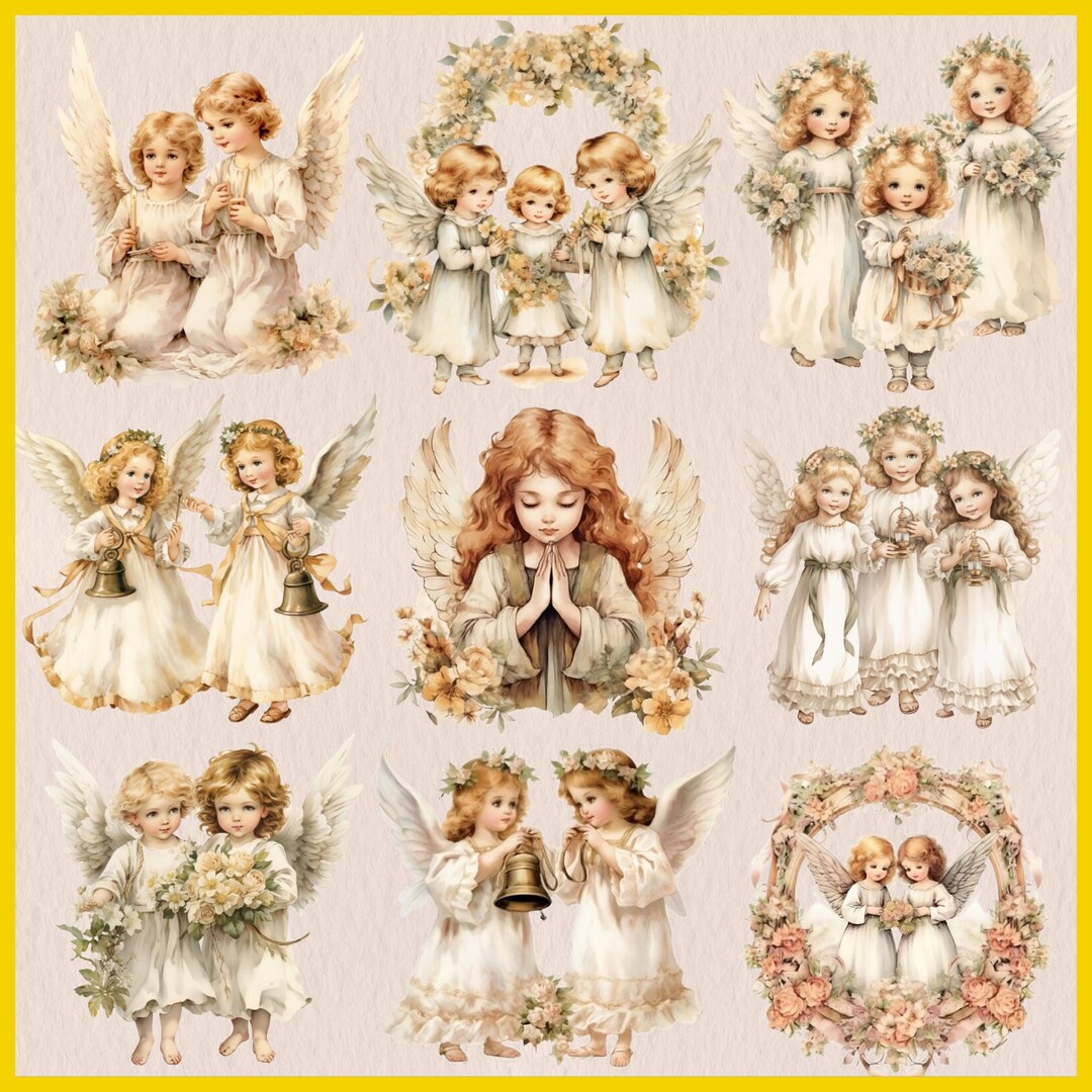 Wedding Angel Clipart, Angel Wedding Decor, Church Wedding Decoration ...