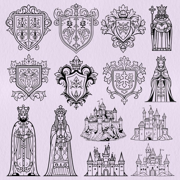 Family Crest Svg - Etsy