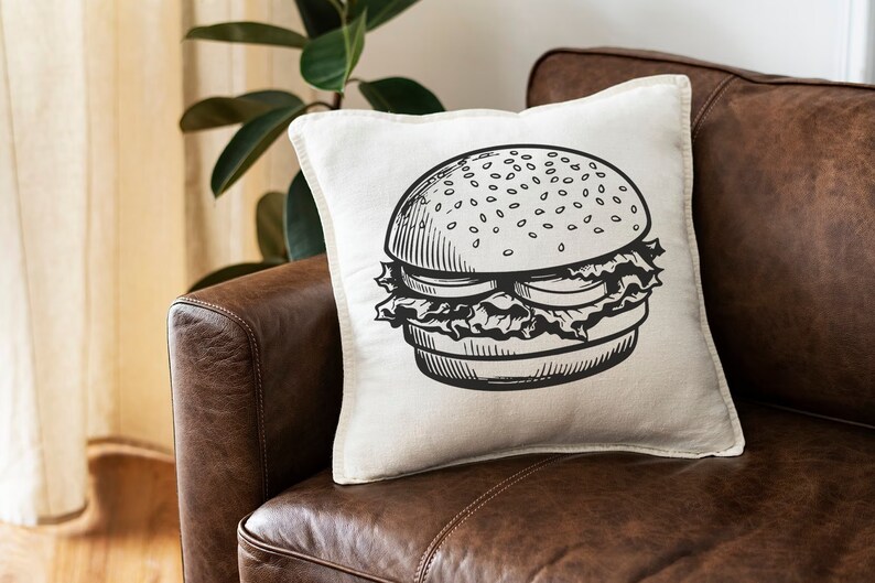 55 Fast Food SVG Bundle, Hamburger SVG Cricut, Cheeseburger Silhouette ...