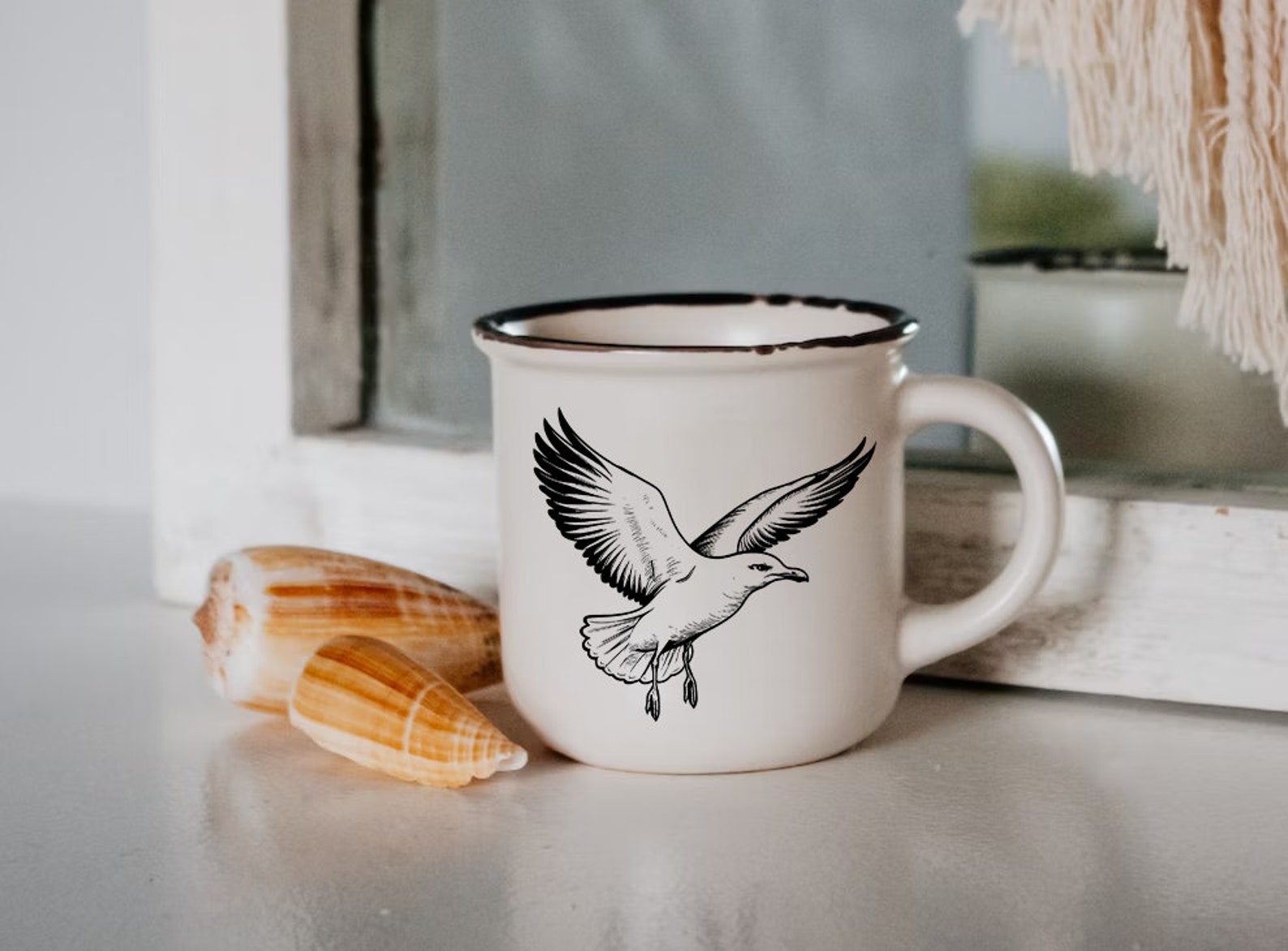 Flying Seagull SVG, Seagull Cricut File, Seagull Lasercut, Seagull SVG ...