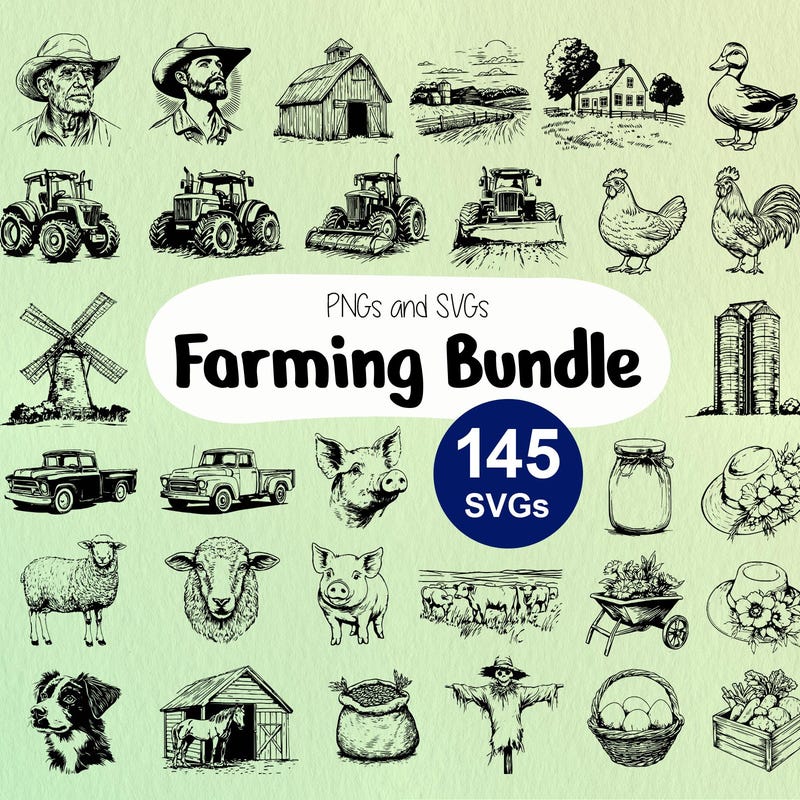 Farm Stencils - Etsy