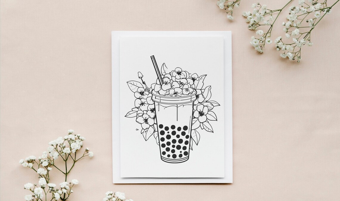 Bubble Milk Tea SVG, Boba Milk Tea Cricut, Bubble Tea Lasercut, Milk ...