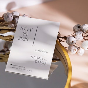 Modern Wedding Invitation All Year Long Wedding Wedding - Etsy