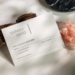 Modern Wedding Invitation All Year Long Wedding Wedding - Etsy