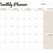 Digital Planner Printable Planner Daily Planner Weekly Planner Monthly ...