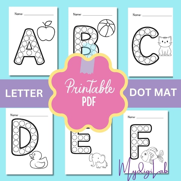 Printable Alphabet - Etsy