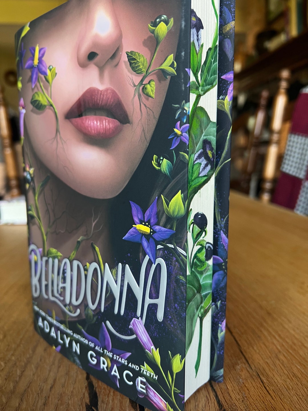 Belladonna Hand-painted Edges - Etsy