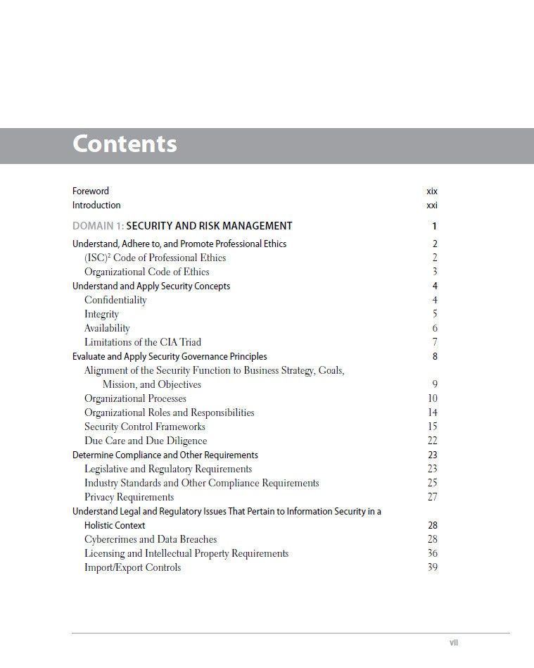 CISSP Official ISC2 Study Guide Official Cissp CBK Training - Etsy Canada CISSP Official ISC2 Study Guide Official Cissp CBK Training - Etsy Canada