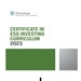 CFA ESG, ESG Certification, Cfa Esg Investing, Cfa Esg Certificate, Esg ...
