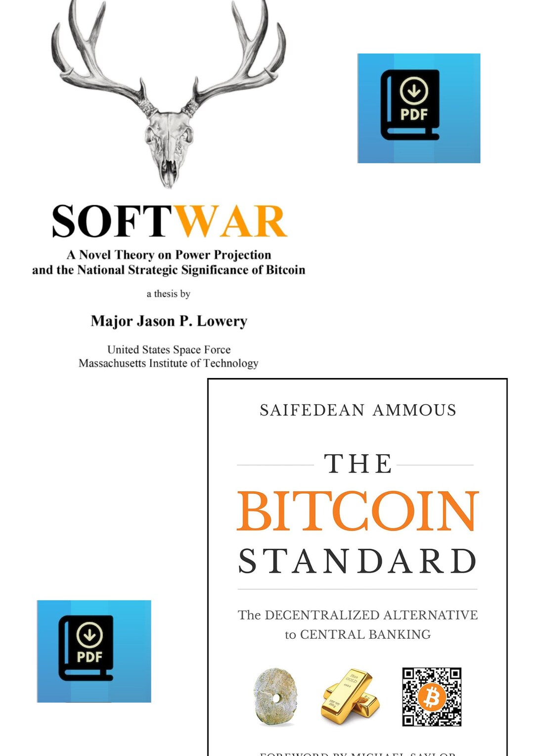 SOFTWAR, Bitcoin Standard, Jason Lowery, Saifedeen Ammous, Bitcoin as ...