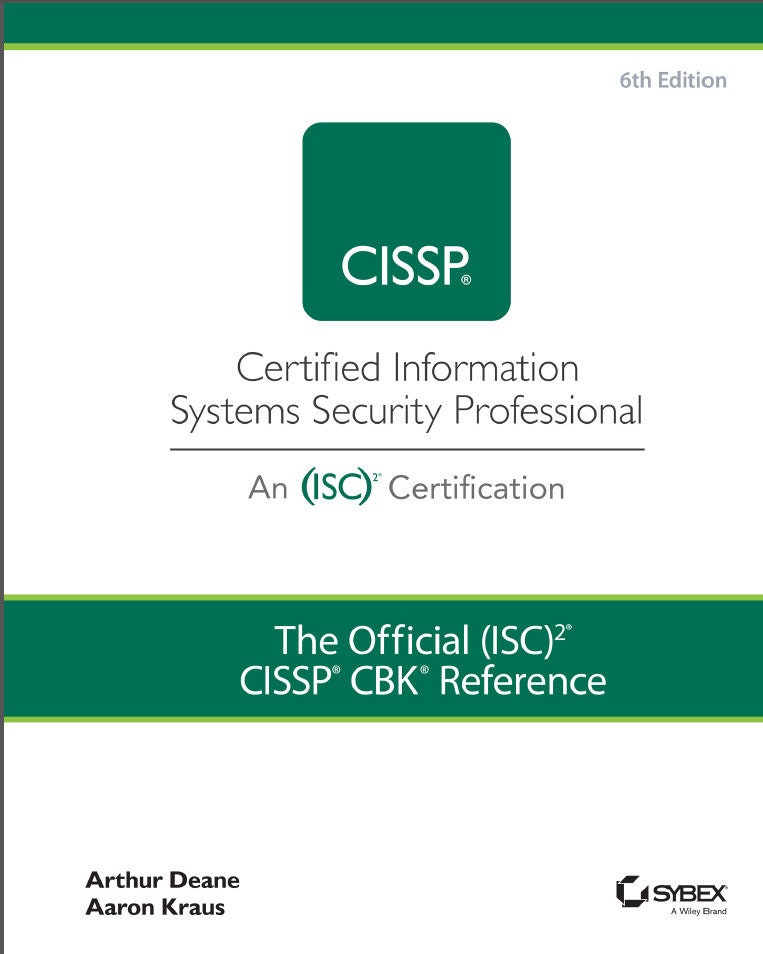 CISSP Official ISC2 Study Guide Official Cissp CBK Training - Etsy Canada CISSP Official ISC2 Study Guide Official Cissp CBK Training - Etsy Canada