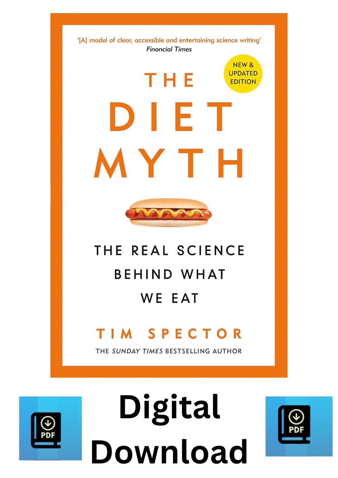 Tim Spector, the Diet Myth, the Diet Myth Book, Dr Tim Spector Diet ...