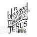 Blessed Assurance Jesus is Mine - Printable Banner Text Black and Adult ...