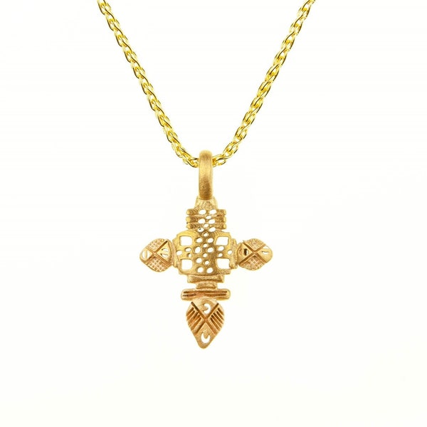 Coptic Cross Pendant - Etsy