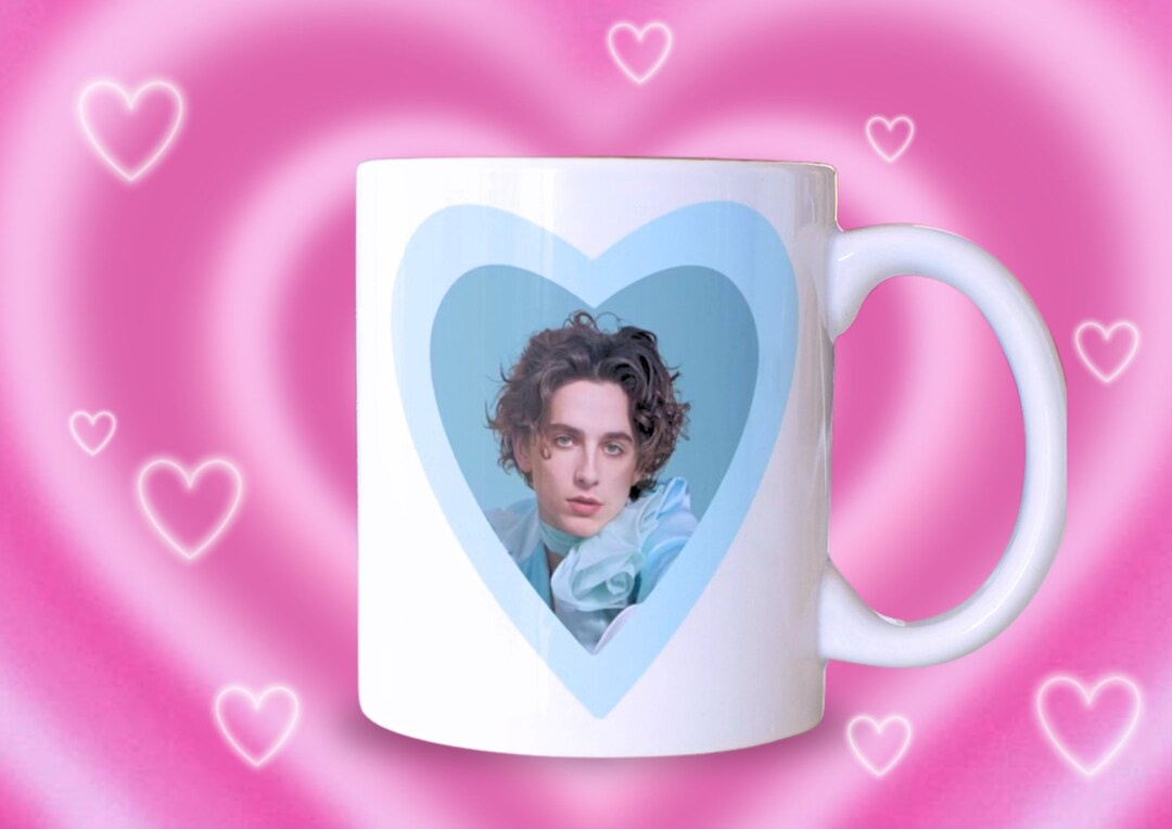 Y2k Timothée Chalamet Inspired Minimalistic Mug Cute Novelty Gift ...