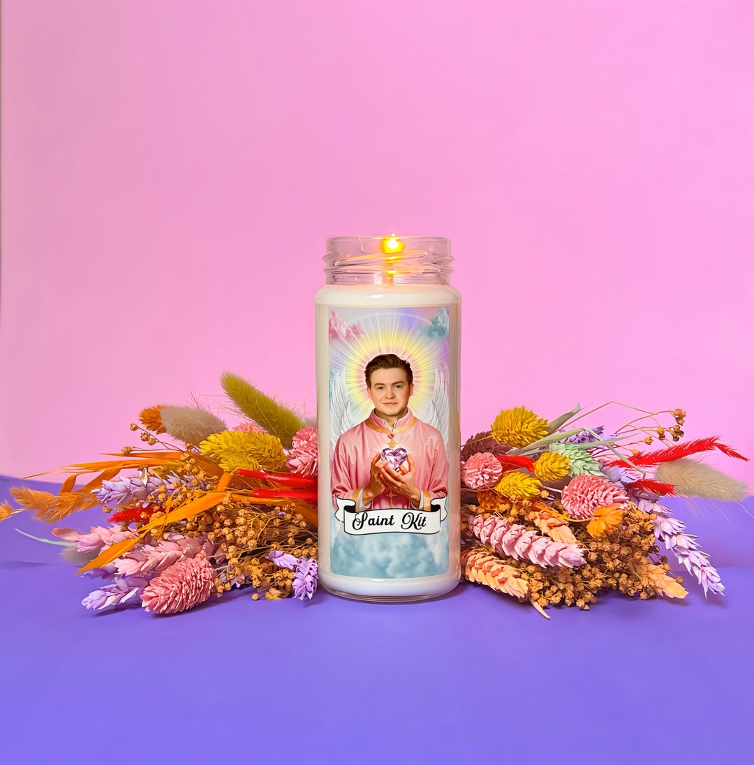 Saint Kit Connor Prayer Candle: Fandom Inspired Soy Wax Novelty Gift - Etsy