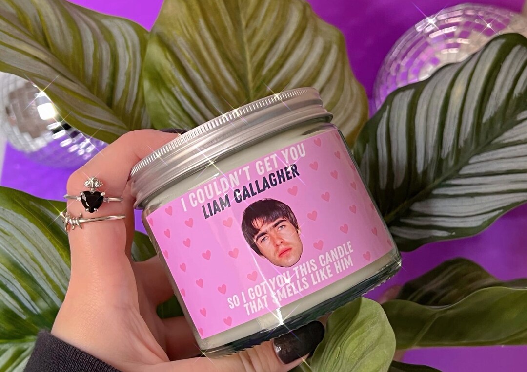 Liam Gallagher Scented Soy Wax Candle Large 250ml / 9 Oz Fandom ...
