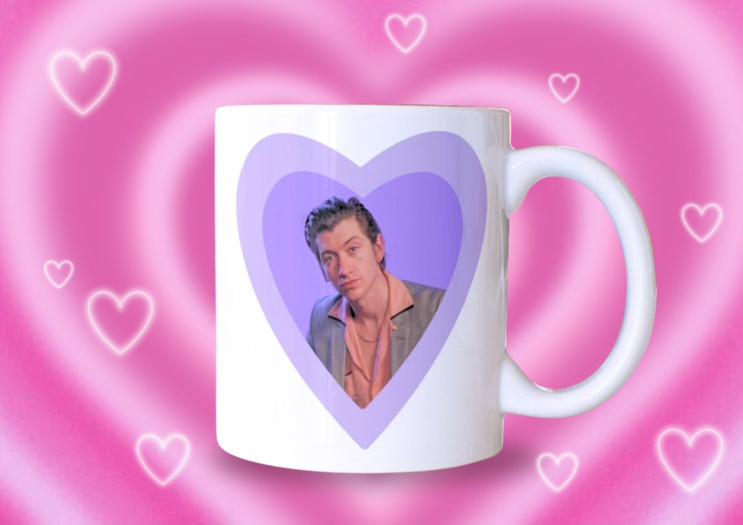 Y2k Alex Turner Inspired Minimalistic Mug Cute Novelty Gift ...