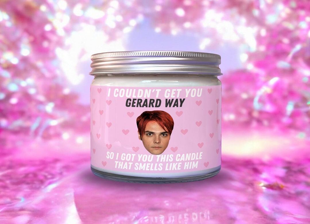 Gerard Way Scented Soy Candle: 9oz Fandom Gift - Etsy