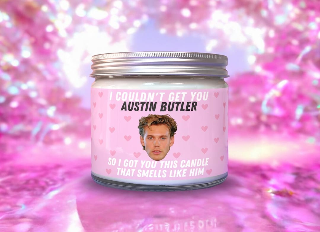 Austin Butler Scented Soy Wax Candle: Funny Novelty Gift - Etsy