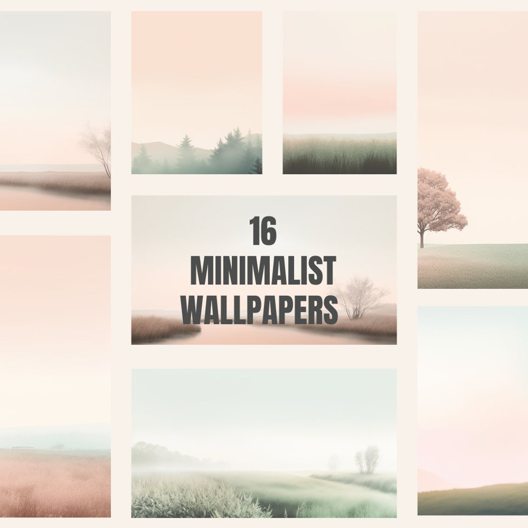16 X Wallpaper Laptop Macbook Desktop Background Minimal - Etsy