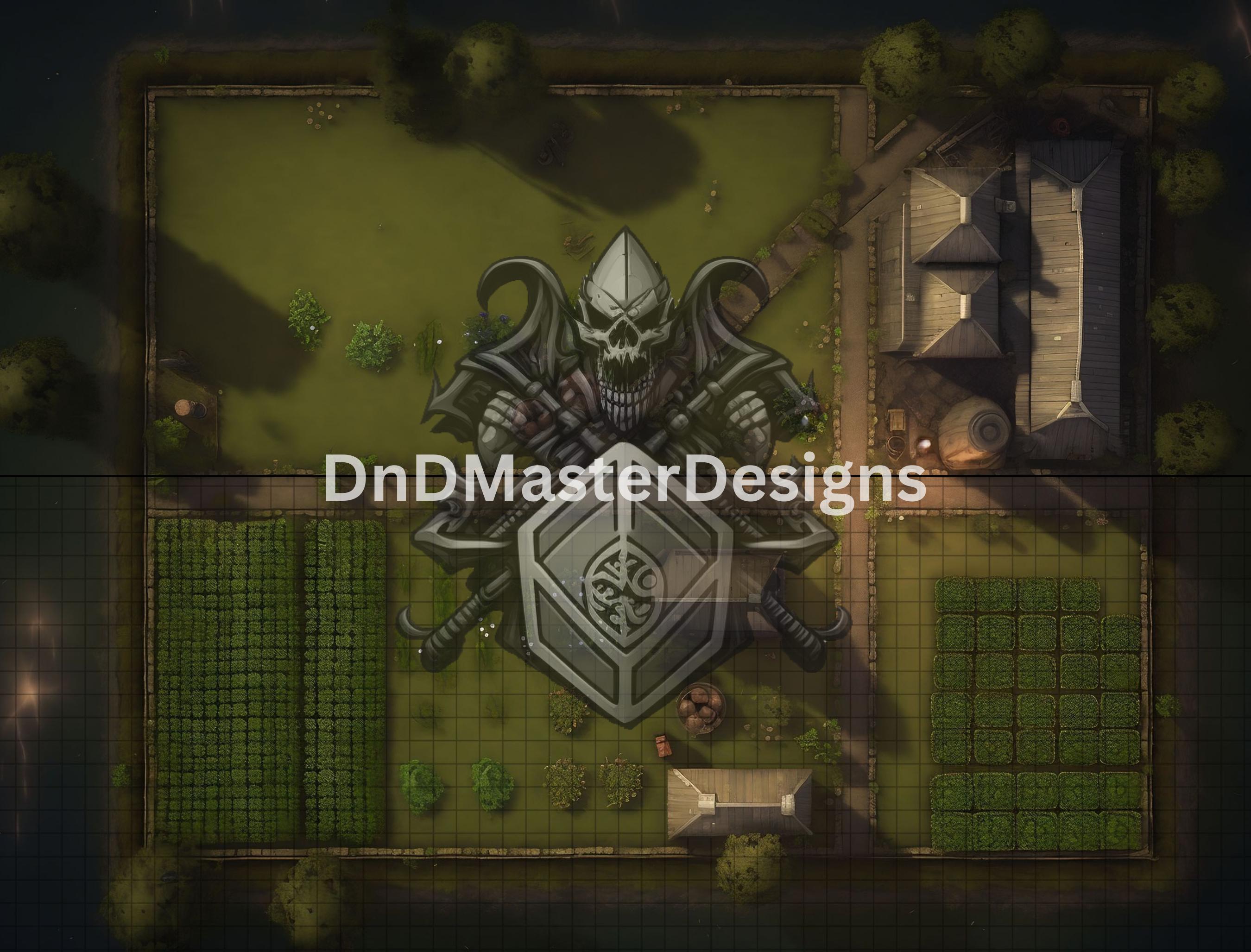 Farm Battle Map Bundle: 15 Digital Tabletop Maps for Dnd Roll20 ...