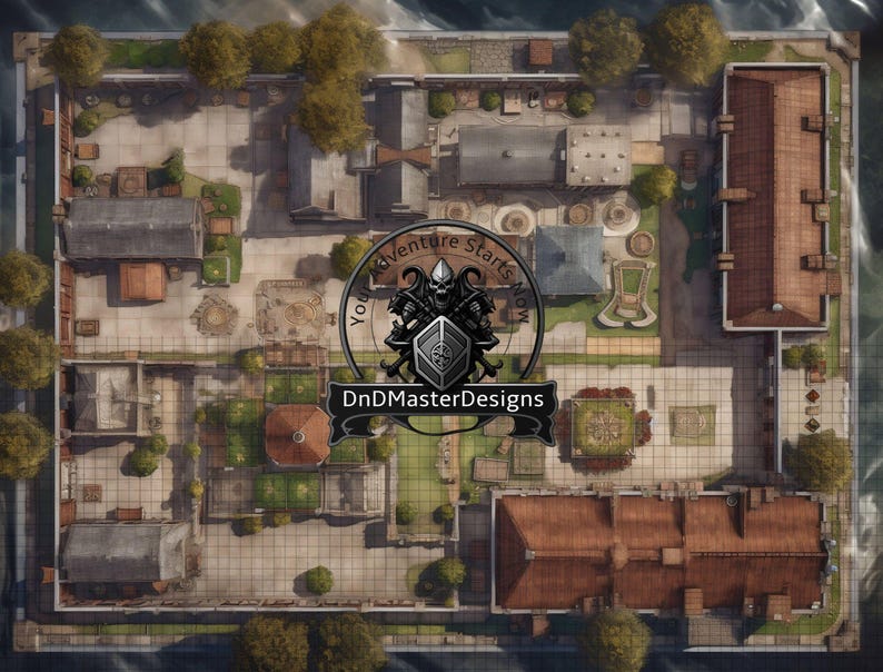 Town & Village Battle Maps Bundle – 15 Digital Maps for Dnd 5e, Roll20 ...