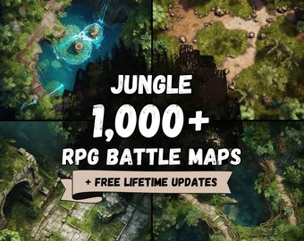 D&D Blood Swamp Animated Battlemaps Pack, Dungeons and Dragons Digital ...