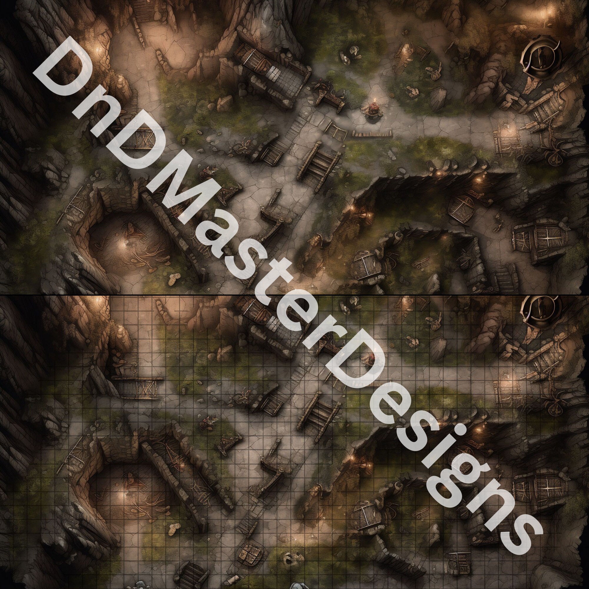 Dnd Cave Battle Map 1 Digital Battlemap for D&D Dungeons and - Etsy Ireland