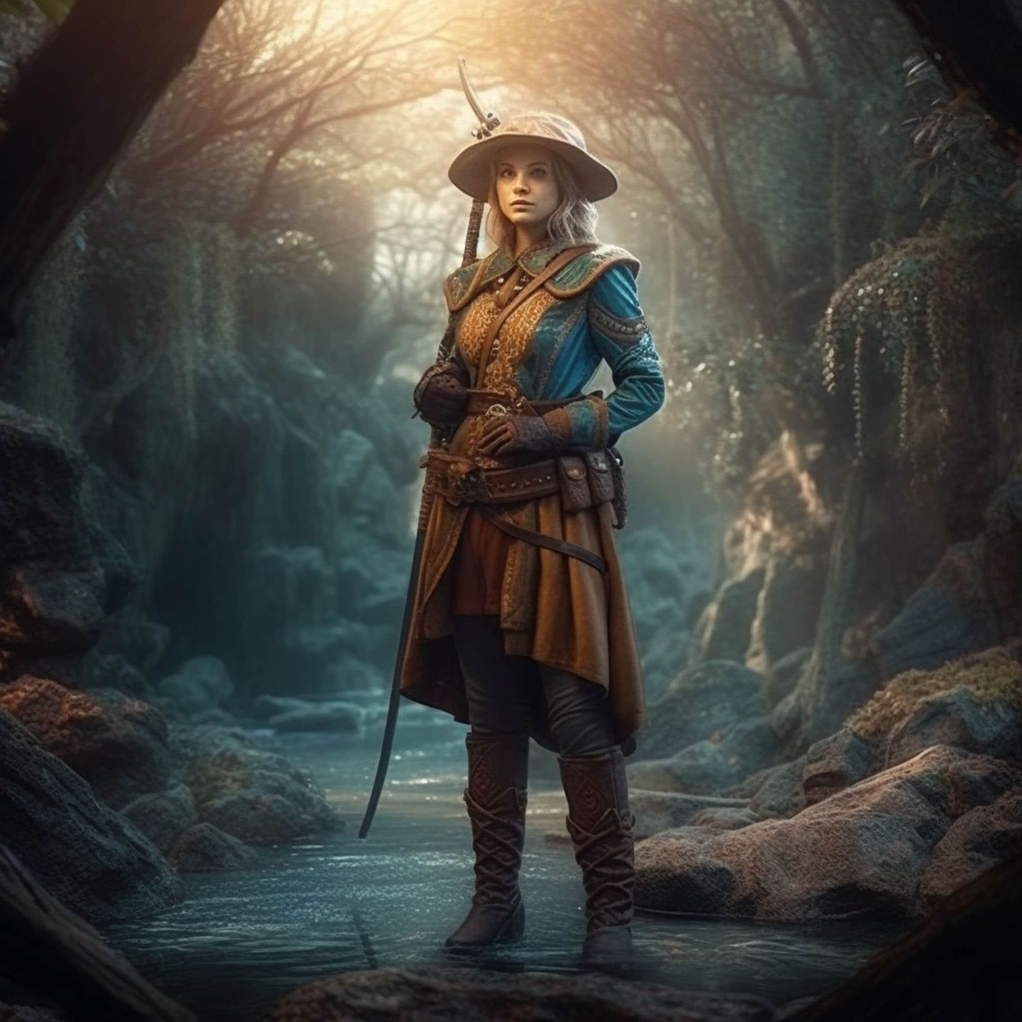 Dnd 75 Full Body Character Portrait Picture Bundle, D&D Pictures ...