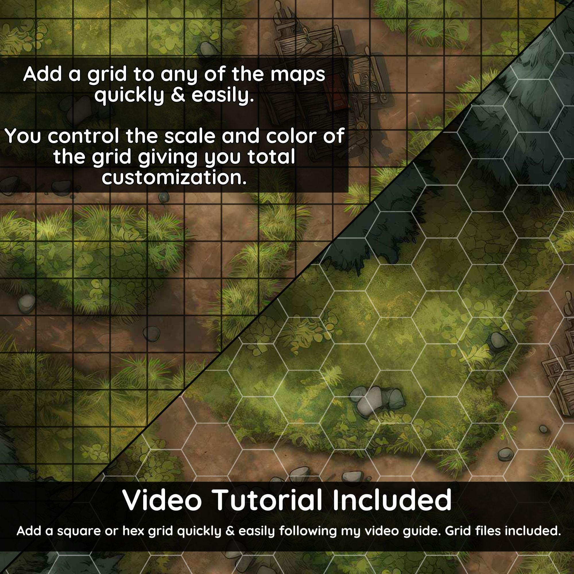 10,000 Unique DnD Battle Maps Ultimate RPG Map Bundle Dungeons and ...