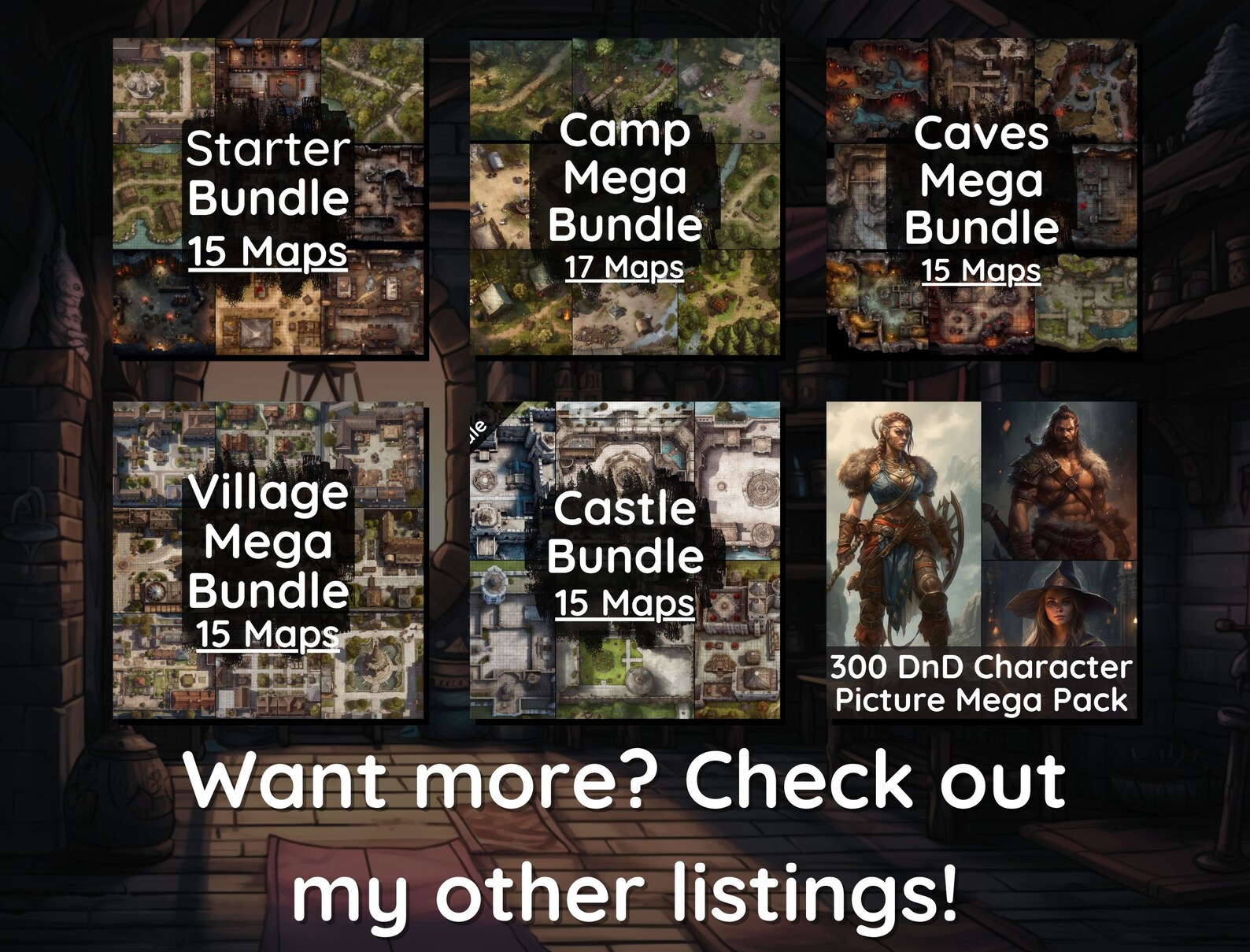 Dnd Pirate Battle Map Mega Bundle, 15 D&D Day and Night Battlemaps ...
