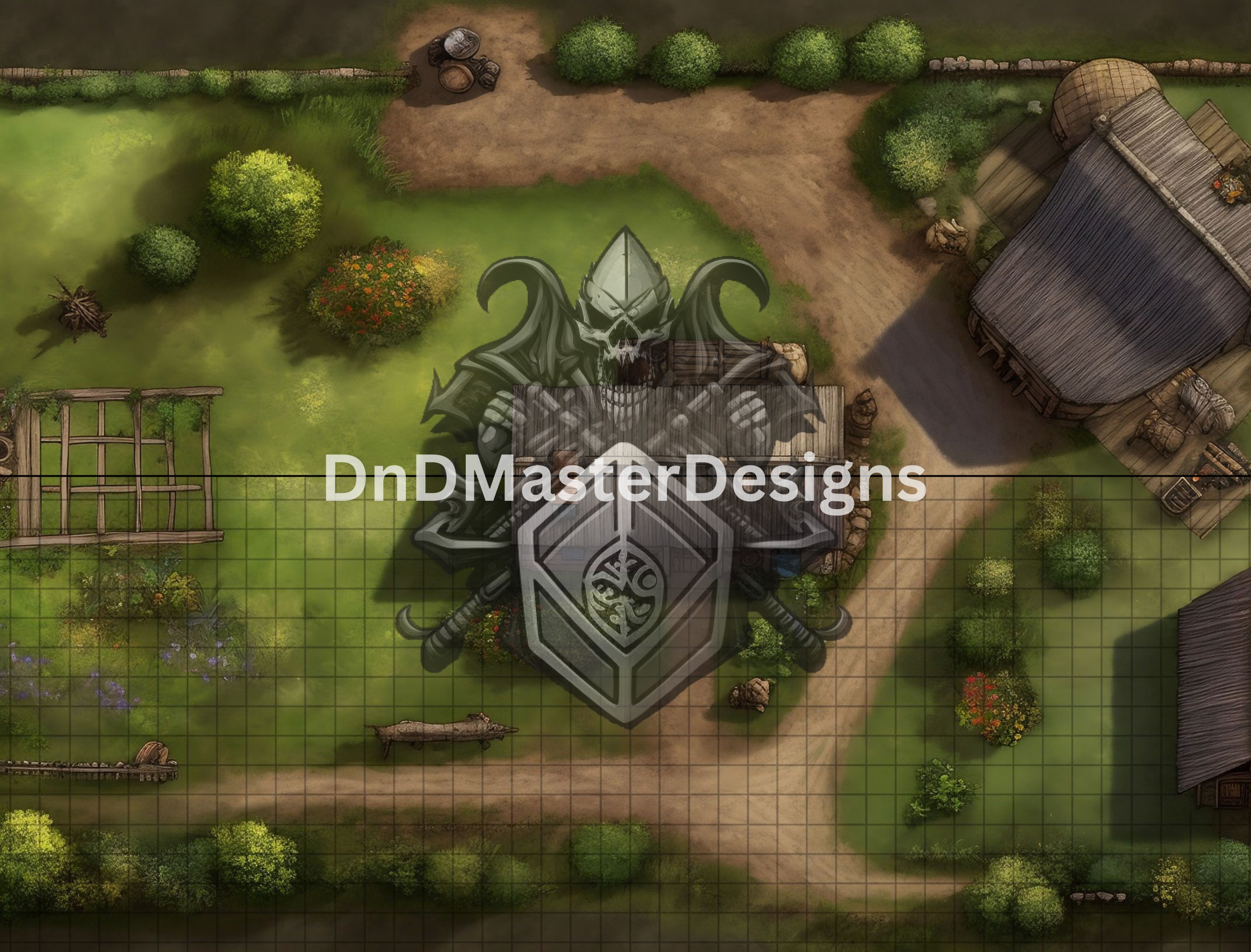Dnd Farm Battle Map Mega Bundle, 15 D&D Digital Battlemaps, Dungeons ...