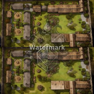 Dnd Farm Battle Map Bundle, 5 D&D Digital Battlemaps, Dungeons and ...