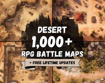 D&D Desert Oasis Animated Battlemaps Pack, Dungeons and Dragons Digital ...