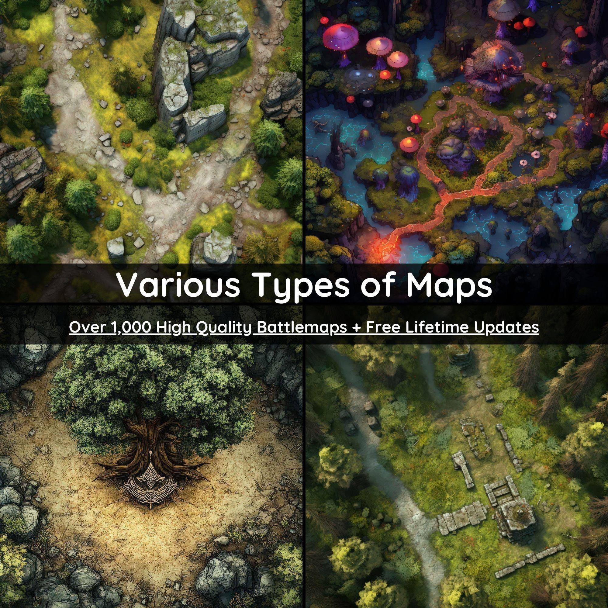 Game Masters Dnd Entire Shop Bundle: Battle Maps, Spell Cards ...