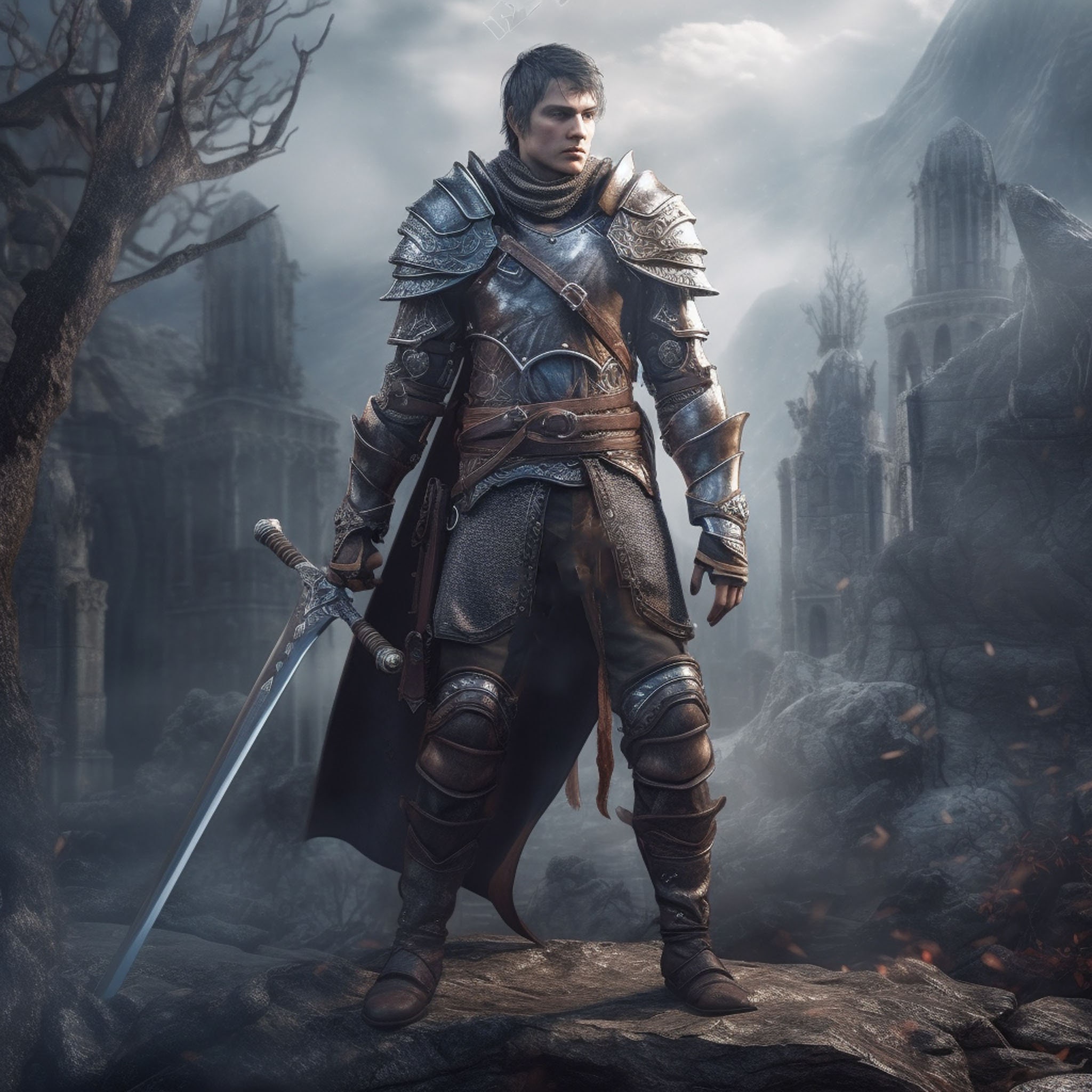 Dnd 75 Full Body Character Portrait Picture Bundle, D&D Pictures ...