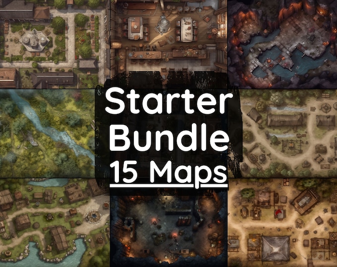 Mountain Battlemaps, Dnd Maps, Cave Map, River Map, D&D, Pathfinder, Gridded Maps, Roll20 ...