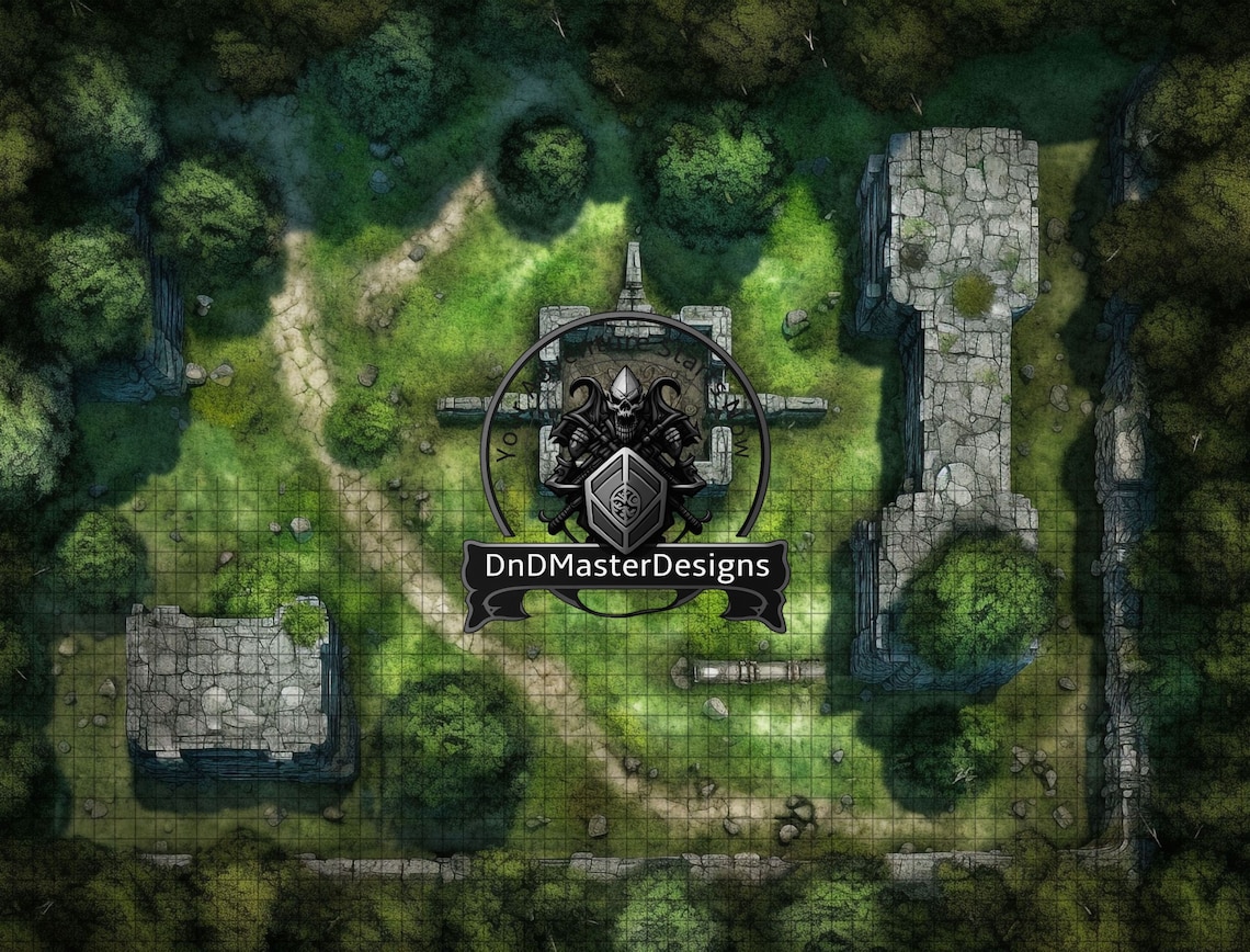 Dnd Essential Battlemap Bundle, 15 D&D Battle Maps, Dungeons and ...