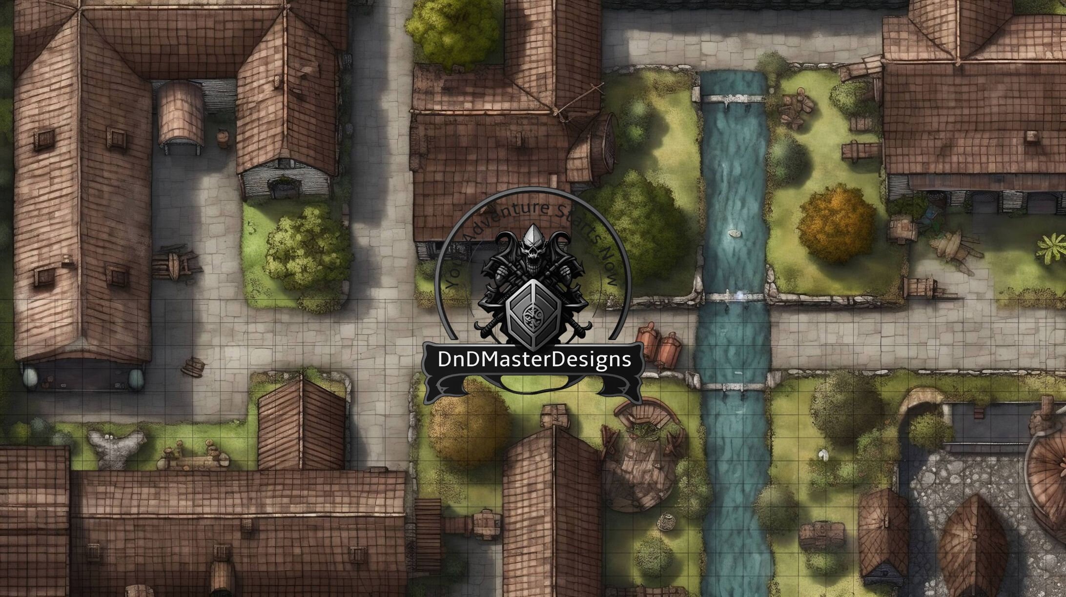 DnD Town Village Map Mega Bundle, 15 D&D Digitale Maps, Dungeons and ...
