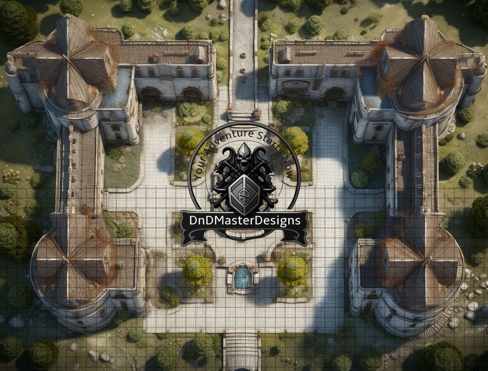 Dnd Dm's Mega Battle Map Bundle, 50 D&D Battlemaps, Dungeons and ...