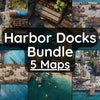 DnD Castle Map Bundle, 5 D&D Digitale Maps, Dungeons and Dragons Maps ...