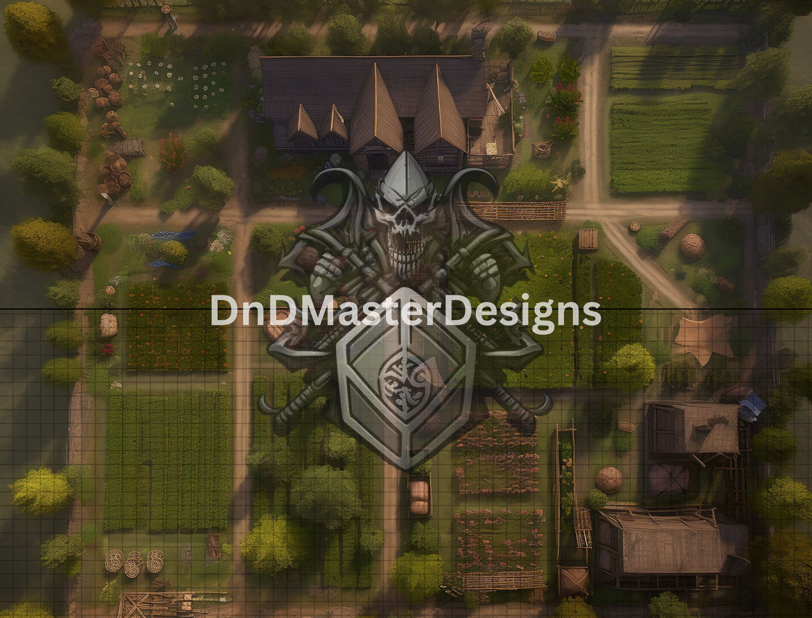 Dnd Farm Battle Map Mega Bundle, 15 D&D Digital Battlemaps, Dungeons ...